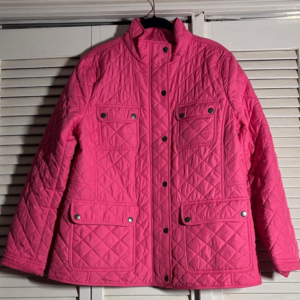 Quilted Pink Jacket - Gem